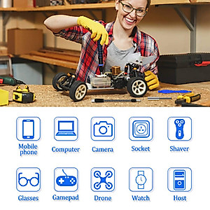 SOONAN 128 in 1 Precision Screwdriver Set, Magnetic Repair Tool Kit for iPhone Series/Xbox Series/PS3/PS4/Nintendo Switch/iPad/Tablet/Laptop/Watch/Cellphone/PC/Camera/Electronic