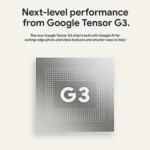 Google Pixel 8 - Unlocked Android Smartphone with Advanced Pixel Camera, 24-Hour Battery, and Powerful Security - Obsidian - 256 GB