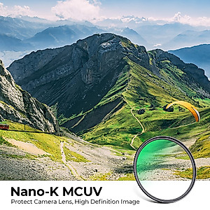 K&F Concept 77mm MC UV Protection Filter Slim Frame with 18-Multi-Layer Coatings for Camera Lens (K-Series)