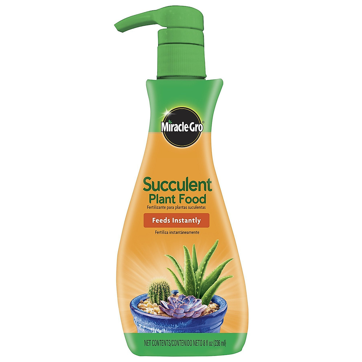 Miracle-Gro Succulent Plant Food, 8 oz., For Succulents including Cacti, Jade, and Aloe