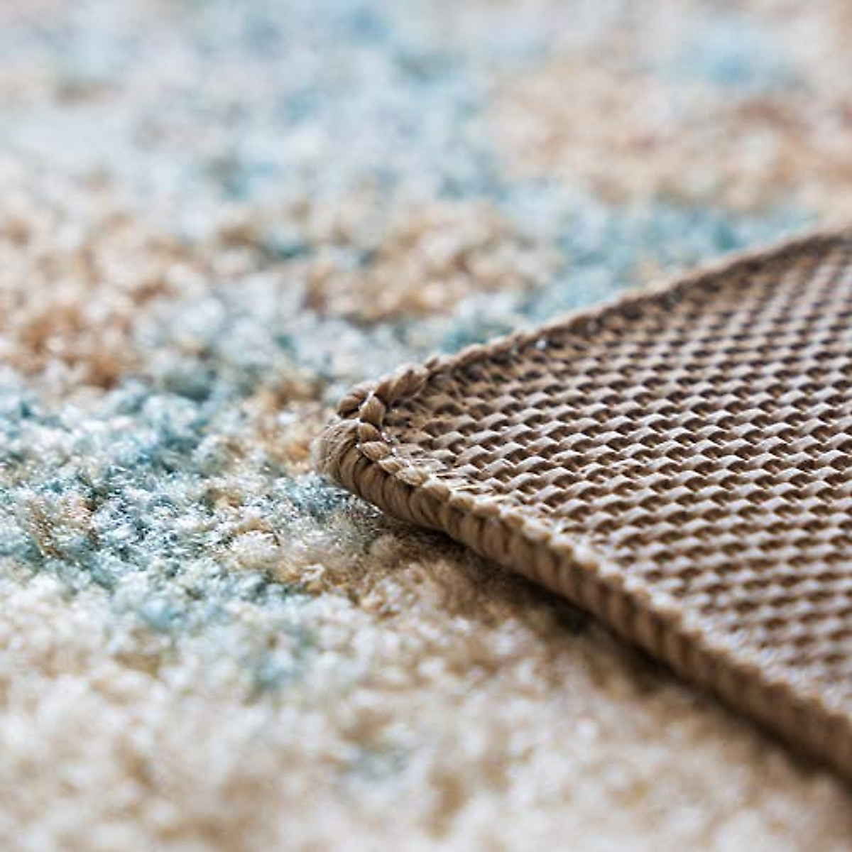 Maples Rugs Southwestern Stone Distressed Abstract Non Slip Runner Rug For Hallway Entry Way Floor Carpet [Made in USA], 2 x 6, Multi