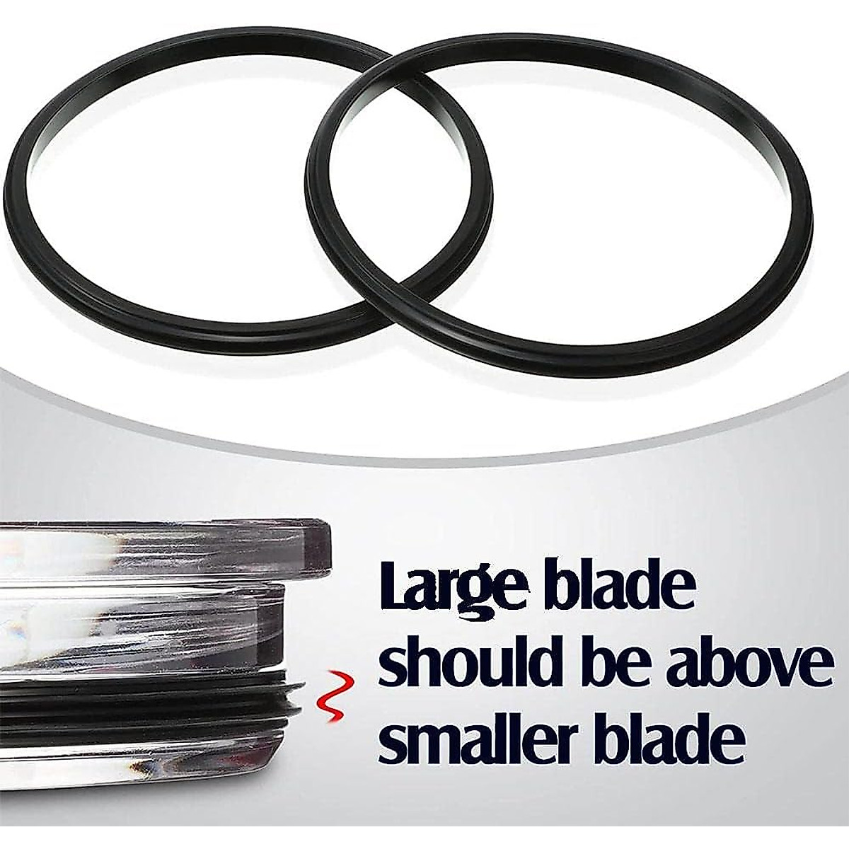 4Pcs Black Replacement Gasket for Contigo Snapseal Byron Travel Mug 16oz & 20oz, Silicone Lid Seal Leak-Proof for Contigo Coffee Travel Tumbler Glassware and Drinkware