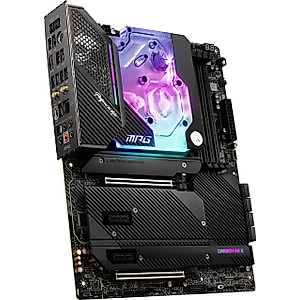 MSI MPG X570S CARBON EK X Gaming Motherboard (ATX, AMD, Socket AM4. DDR4, PCIe 4, CFX, M.2 Slots, Wi-Fi 6E)