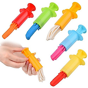Kare & Kind Set of 10 pcs Smart Dough Tools Kit with Extruder Machine (10 Extruder Tools)
