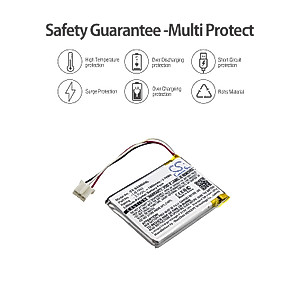 Replacement Battery for Sony MDR-XB950N1 WH-CH700N SRS-WS1 Wireless Headset,fit Part No LIS1553(SY6),1000mAh