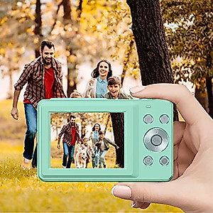 High-Definition Digital Camera, 1080P 44 Million Photos 16x Digital Zoom Camera Anti-Shake Proof Home Camera Perfect for Boys & Girls Festival Gift