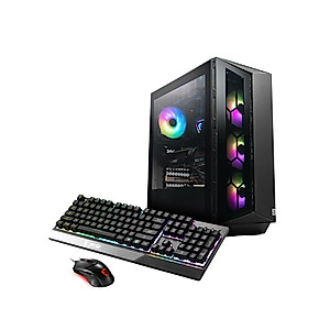 MSI Aegis RS (Tower) Gaming Desktop, Intel Core i9-11900KF, GeForce RTX 3070 Ti, 32GB RGB Memory (Dual-CHL), 1TB SSD, WiFi 6E, Liquid Cooling, USB Type-C, VR-Ready, Windows 10 Home Adv. (11TE-243US)