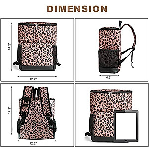 Wolka Backpack Cooler 35 Cans,Small Backpack Coolers Insulated Leak Proof,Lightweight Soft Sided Waterproof Cooler Backpack for Beach Camping Hiking Picnic,Lunch Backpack for Man and Women