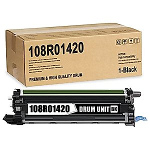 1-Pack 6510/6515 108R01420 Black Drum Unit - UOTYUE Compatible 108R01420 Remanufactured Drum Unit Replacement for Xerox Phaser 6510DNM 6510DN 6510DNI 6510N Printer (High Yield)