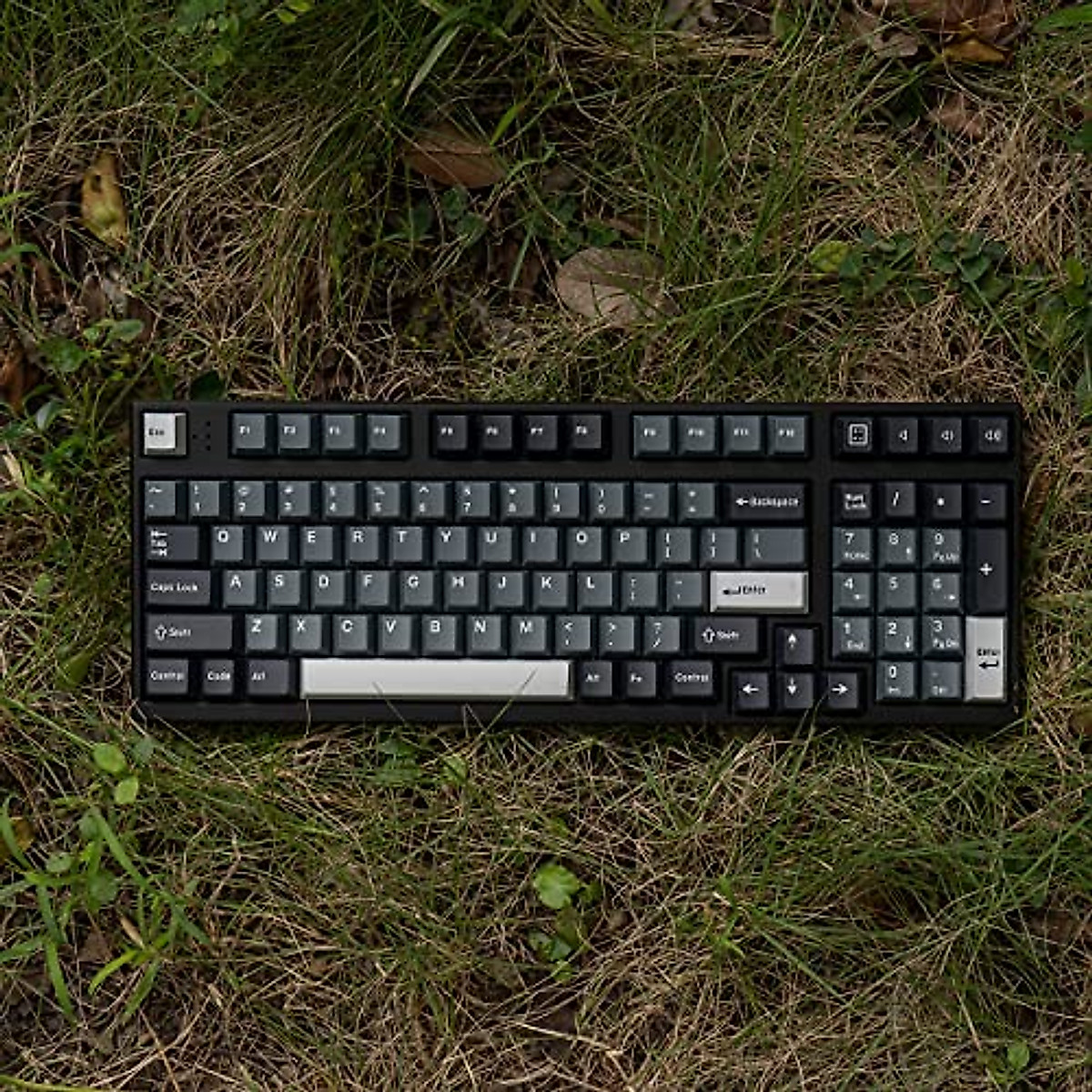 Apollo Keycaps Set 173 Keys Cherry Profile Doubleshot Custom Keycaps for Cherry MX Gateron Kailh Box Switches Mechanical Keyboards