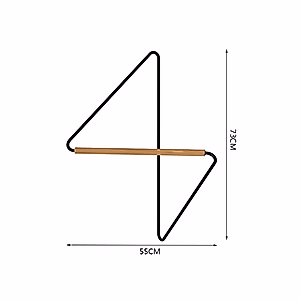 LOLAA Clothes Stand Rack Clothing Hangers Nordic Coat Rack Clothes Rail Wardrobe Corner Shelf Space Saving Furnitur