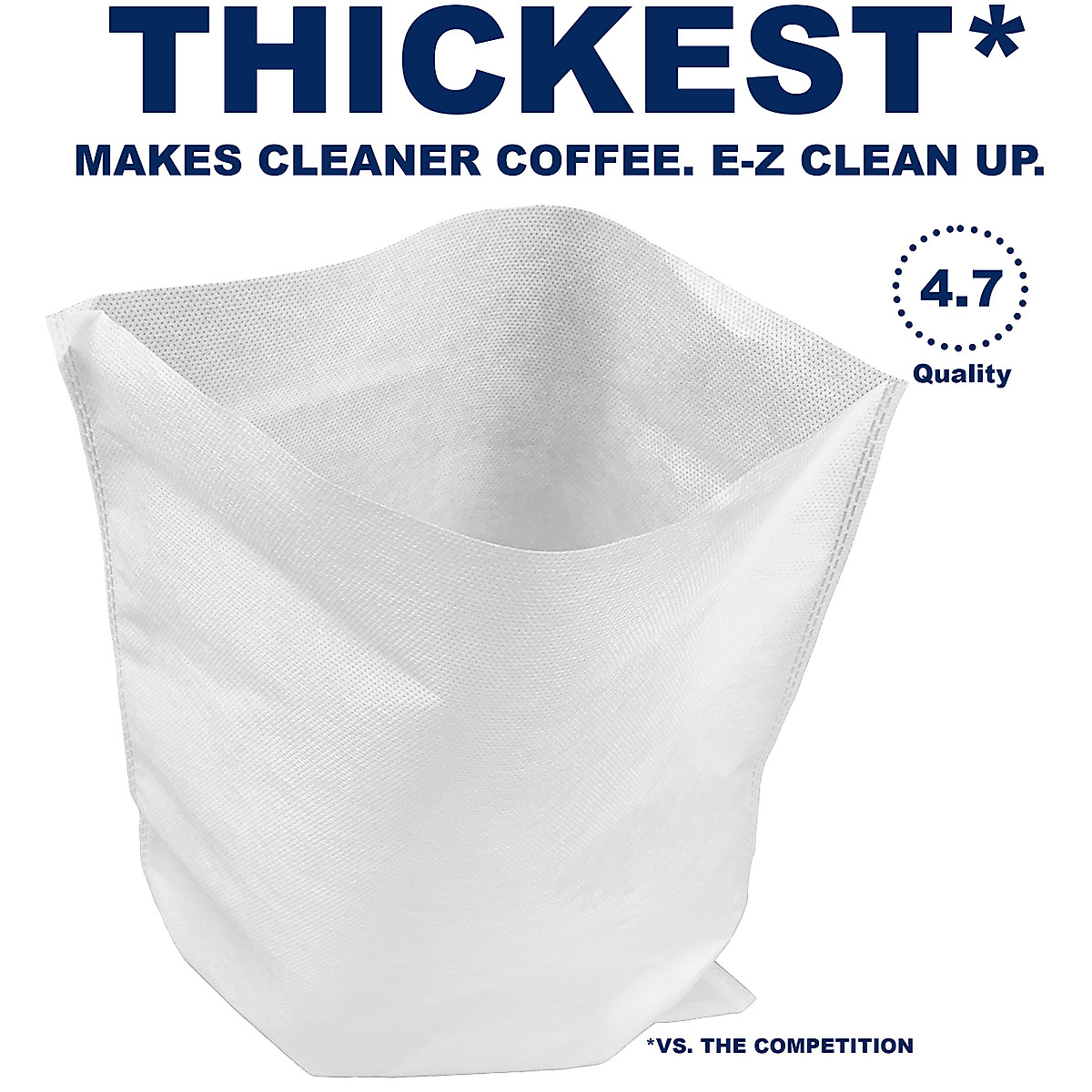 (20 Pack) Cold Brew Coffee Filters, 12" x 13" Compatible With Leading Cold Brew Coffee Makers