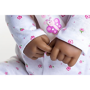 JC Toys - La Baby | African American 20-inch Large Soft Body Baby Doll | Washable | Removable Pink Outfit w/ Hat and Pacifier | For Children 2 Years +