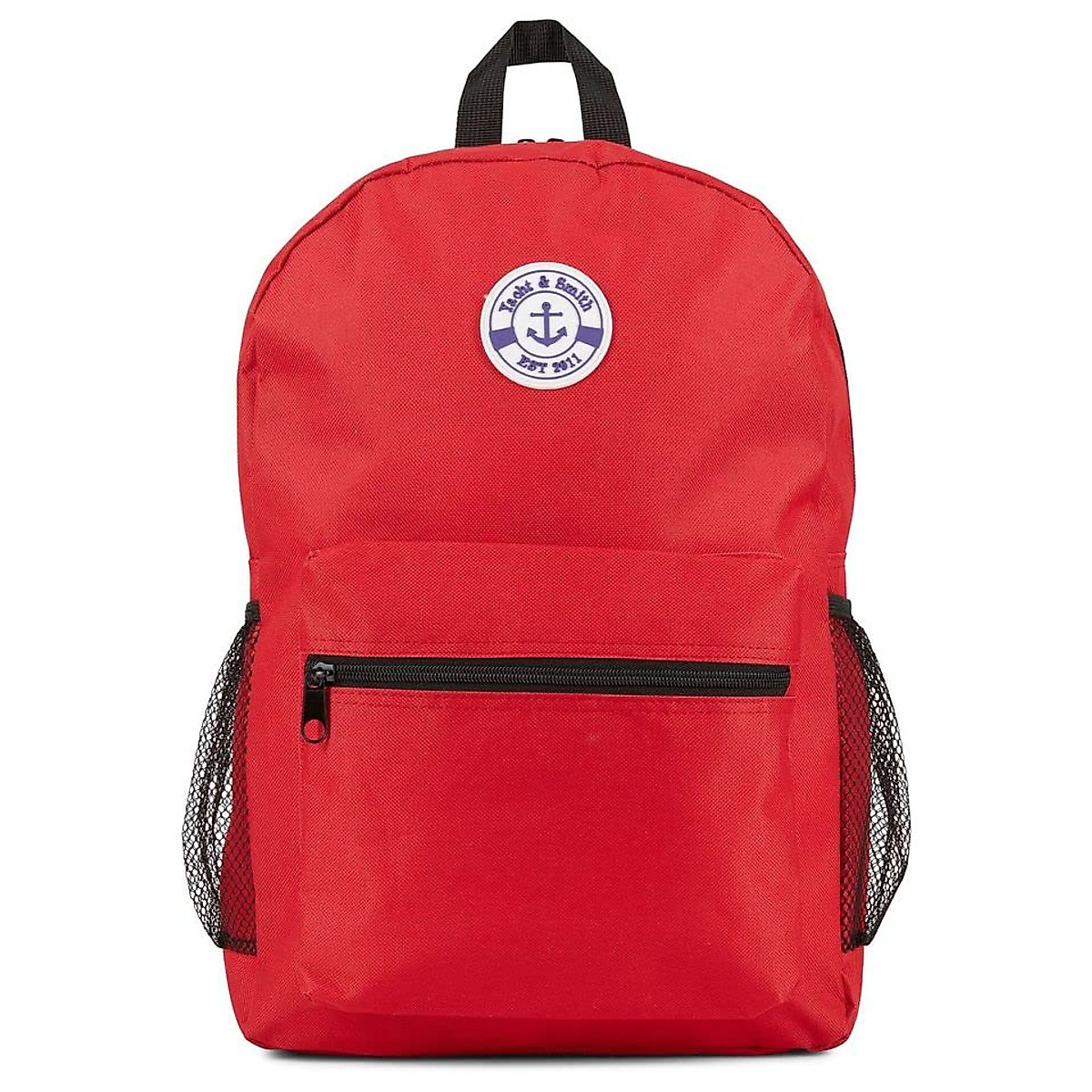 Yacht & Smith 12 Pack 17 Inch Wholesale Backpacks for Students, Case of Bookbags Water Resistant Knapsacks (12 Pack Backpack Assortment)