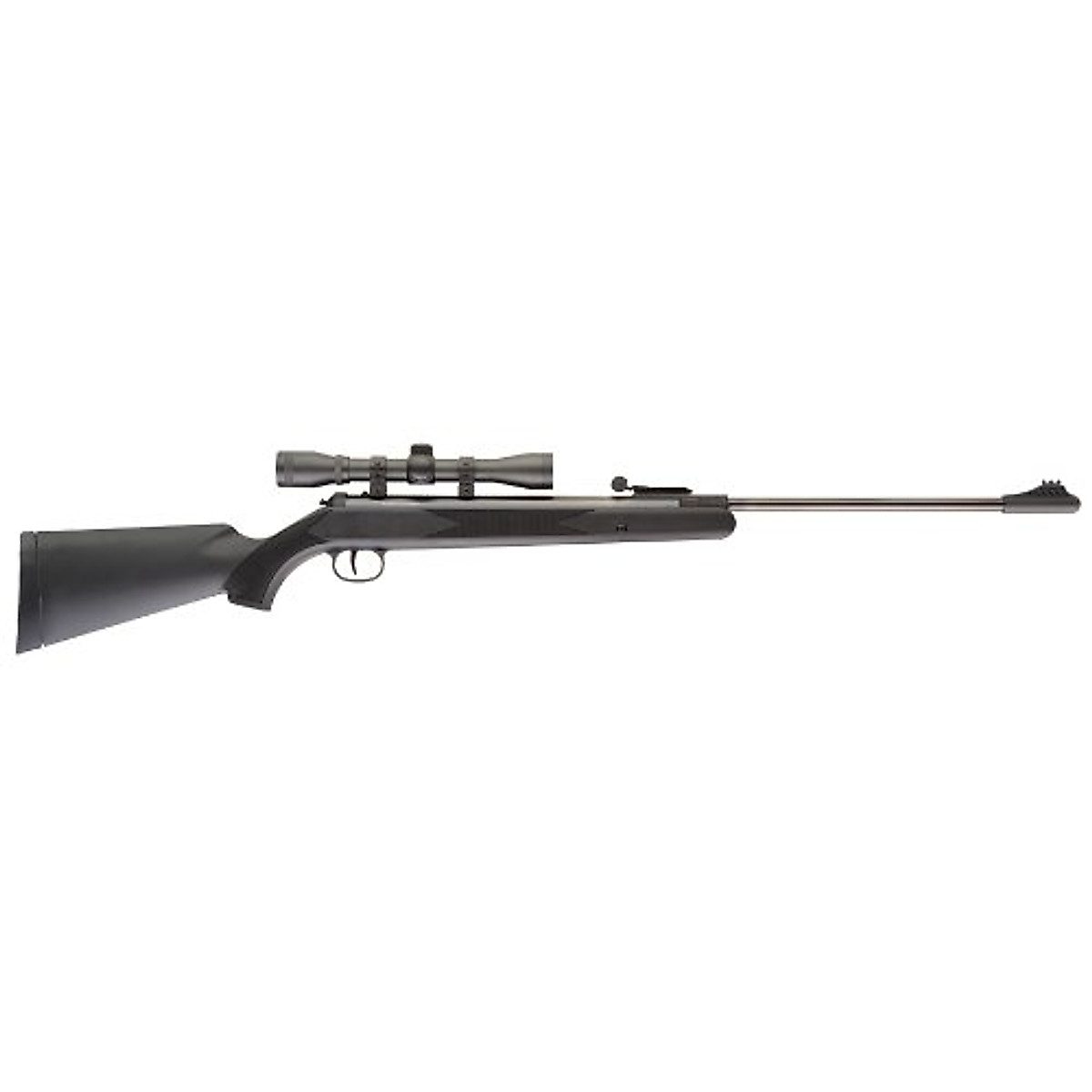 Umarex unisex adult Ruger Blackhawk .177 Caliber Pellet Gun with 4x32mm Scope Air Rifle, Black, Large US