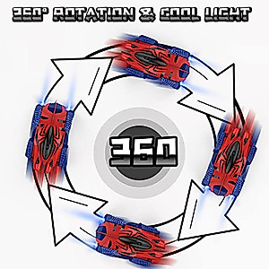 EpochAir Wall Climbing Remote Control Car, Dual Mode 360° Rotating RC Stunt Cars with Headlight,Rechargeable Toys for Boys Gift for Boys 4 5 6 7 8-12 Year Old