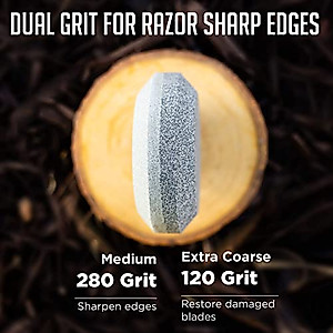 Axe Sharpener Tool - Machete Sharpener - Throwing Hatchet Sharpening Stone - Garden Tool Sharpener - Speedy Sharp - Knife Sharpener - Sword Sharpener