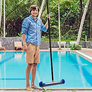 Pool Corner Brush with Pool Wall Brush