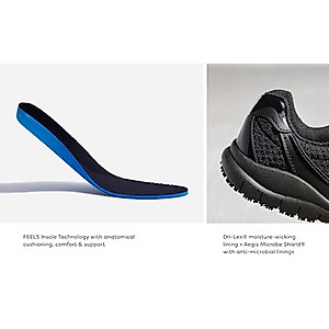 Dr. Scholl's Men's Titan 2 Industrial Shoe, Black, 9 Medium