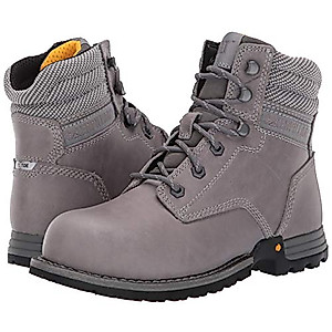 Cat Footwear Women's Paisley 6" ST Industrial Boot, Dolphin, 8