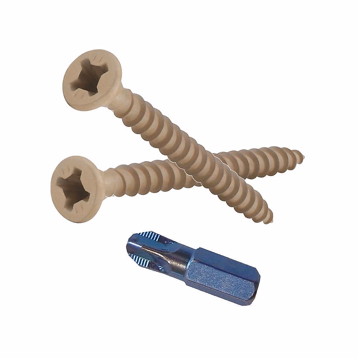 5# 9x2" Tan Deck Screws