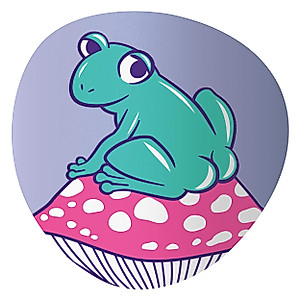 Ottle Reef Roamer Stainless Steel Water Bottle - 34 oz Insulated Flask with Leak Proof Lid, BPA free & Carry Handle - Hot & Cold Gym Water Bottle for Travel, Camping & Sports - Cheeky Frog