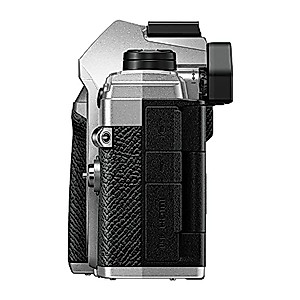 OM System OM-5 Silver Micro Four Thirds System Camera Outdoor Camera Weather Sealed Design 5-Axis Image Stabilization 50MP Handheld High Res Shot