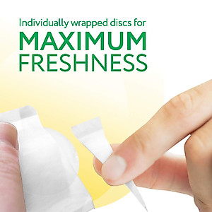 IMPRESA 15 Pack Lemon Scented Replacement Steam Mop Citrus Fragrance Scent Discs for Bissell Powerfresh and Symphony Series, Including 1940, 1806 and 1132 Models