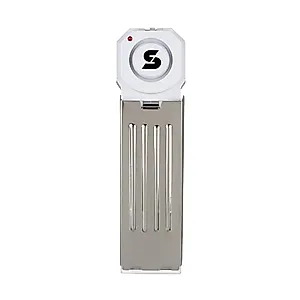 SABRE 120 dB Wedge Door Stop Security Alarm, Extremely Loud Wireless Alarm Siren Audible Up To 1,500 Ft., Non-Skid Pad, Compact Alarm Great for Home, Travel, Apartment or Dorm