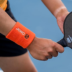 ONIX Pickleball Sweat Absorption Wristband — Orange