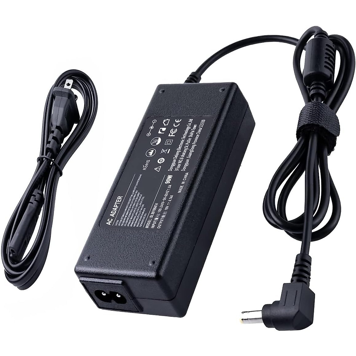 90W AC Adapter Laptop Charger for Toshiba Satellite C55 L505D L635 L645 L655 L655D L745 L755 L775 L855 L875 A105 A135 C655 C655D C675 C850 C855 L305 PA3714U-1ACA PA5177U-1ACA PA5035U-1ACA Power Cord
