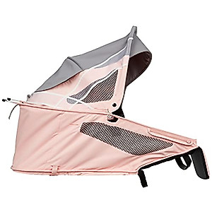 CYBEX AVI Jogging Stroller Seat Pack (Frame not Included),Compact Fold for Storage,Height-Adjustable Handlebar,One-Handed Steering,Rear-Wheel Suspension & Handbrake,For Infants 9 months+,Silver Pink