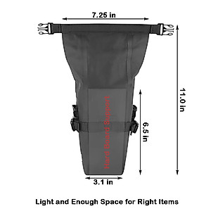 Roswheel 131363 Fully Waterproof Bike Saddle Bag Bike Under Seat Pack Bike Pouch