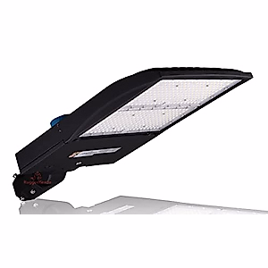 480vac - 40,000 Lumen NextGen II Series 300 Watt Parking Lot Light – Slip Fit Mount - with Photocell– 5000k - Black Housing - 480 Volt