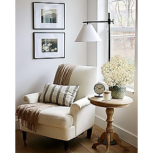 3 Bundles Artificial Fall Flowers Crown Flowers 28” Long Stem Fake Fall Flowers Faux Autumn White Flowers for Home Floral Arrangement Wedding Thanksgiving Party Table Centerpieces Decorations