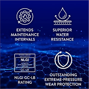 AtomLube Ultra Heavy Duty Red Grease, 10-Pack of 14 Oz. | Waterproof Lubricant & High Temp Grease for Metal Surfaces | Wheel Bearing Grease for Semi Truck Accessories