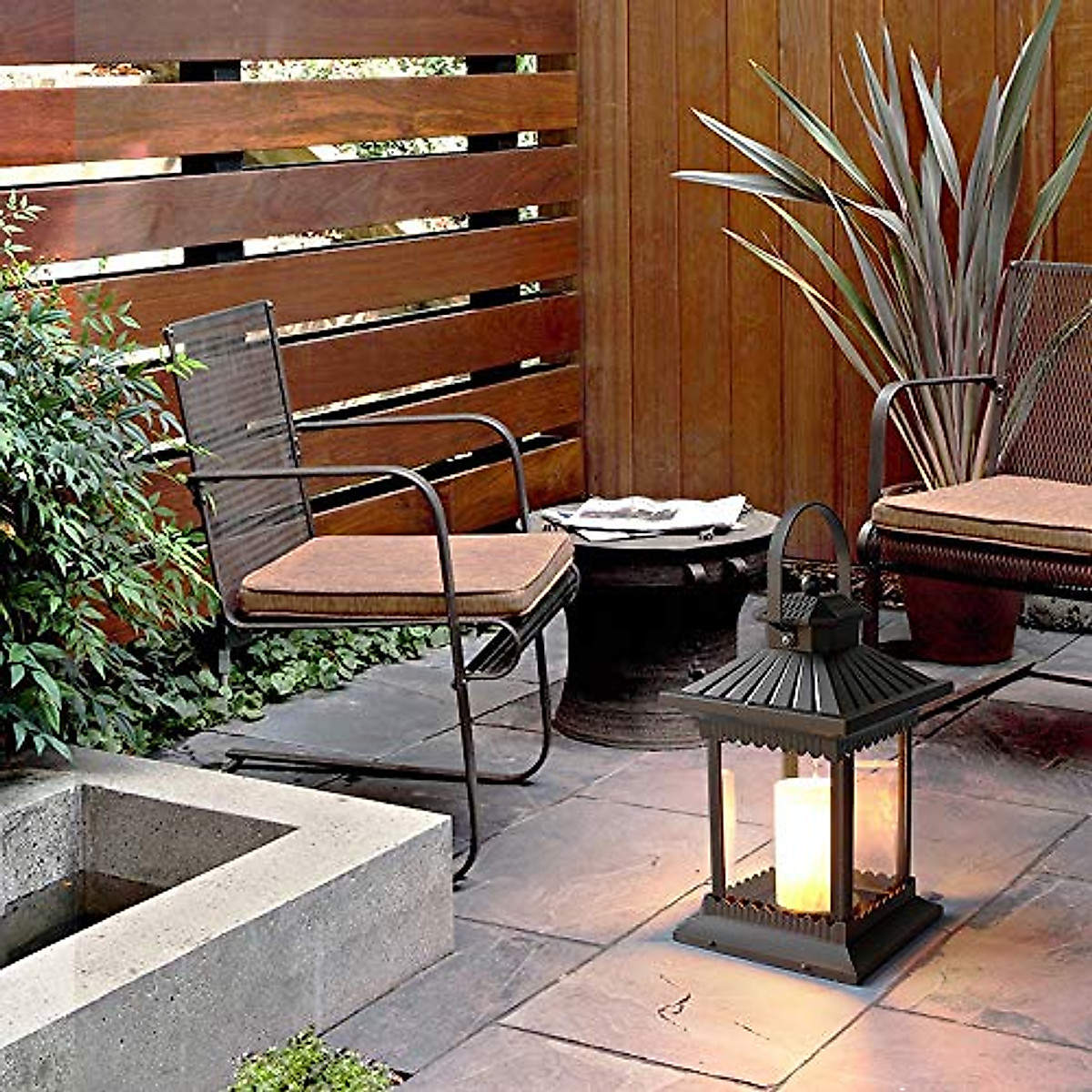 ZZYJYALG European Minimalist Modern Column Lamp Pillar Light Lawn Light Outdoor Waterproof Pillar Light Garden View Light Outdoor Street Post Light Home Villa Garden Light Street Lamp Lantern Floor La