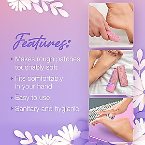 Flowery Pro Pumice Stone, 1-Pack
