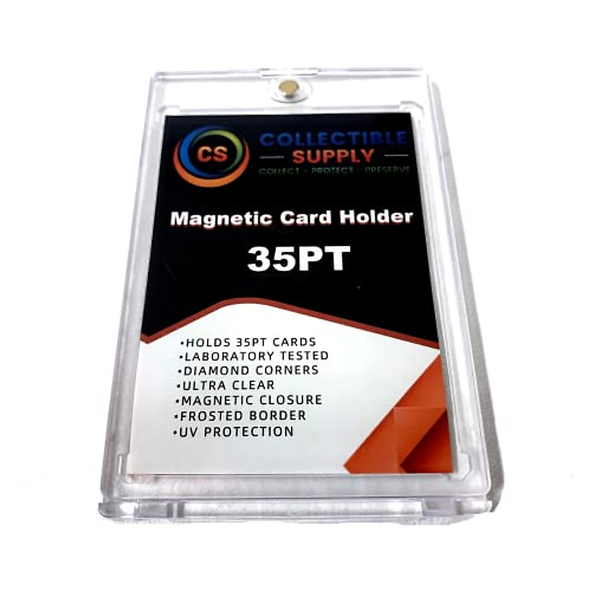 5 Pack Collectible Supply Magnetic Card Holder 35 PT. (5 Total Holders) Trading Gaming Storage & Protection
