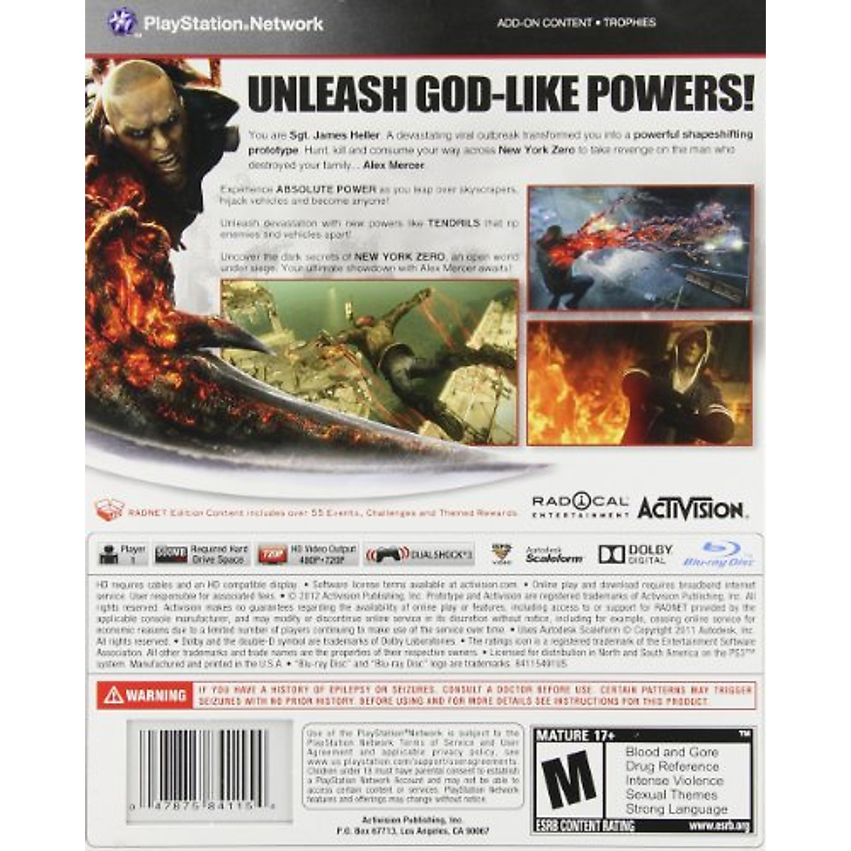 Prototype 2 - Playstation 3