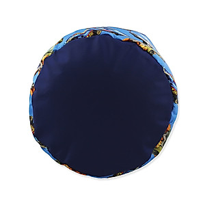 Hot Wheels Collapsible Nylon Basket Bucket Tote Bag (One Size, Blue)