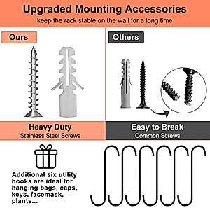 Industrial Pipe Clothes Rack for Hanging Clothes Coats Laundry Room Organizer Storage Hanger Shelf Space Saving, Long Handle Broom and Dustpan Set