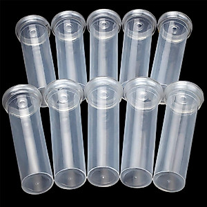 20Pcs 60ML Floral Tubes, Large Flower Water Tubes for Milkweed Stem Cuttings Arrangements