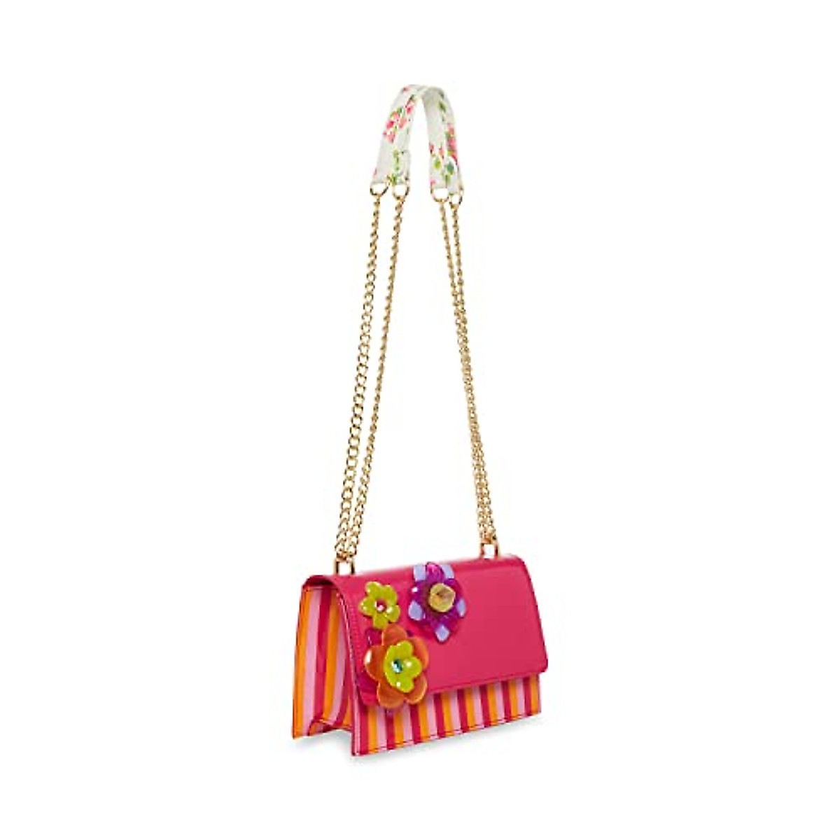 Betsey Johnson 3D Flower Converible Bag, Pink Multi