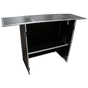 Harmony Audio Cases HCDJSTANDT Compact Fold Out Portable DJ Workstation Table