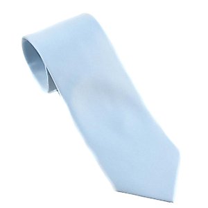BUYYOURTIES Mens Solid Neck Tie - Sky