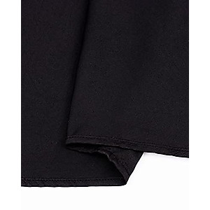 Alimens & Gentle Mens Short Sleeve Dress Shirts Regular Fit Solid Casual Button Down Shirts X-Large