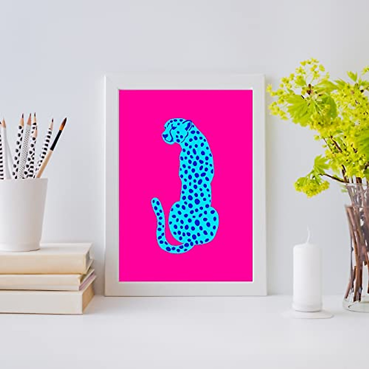 MeleBase Preppy Room Decor Aesthetic Preppy Wall Decor Preppy Posters 8*10in & 4*6in Preppy Wall Collage Kit 110Pcs Trendy Room Decor Preppy Stickers Preppy Pictures (Hot pink)…