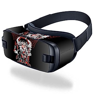 MightySkins Skin Compatible with Samsung Gear VR (2016) wrap Cover Sticker Skins Crackula