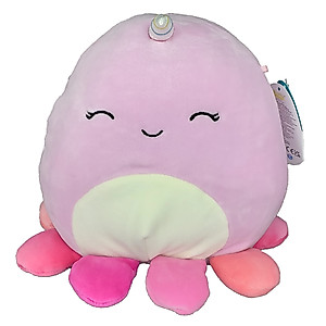 Squishmallow KellyToys - 12 Inch (30cm) - Davina The Sleepy OctoCorn - Sleepy Eyes Squad